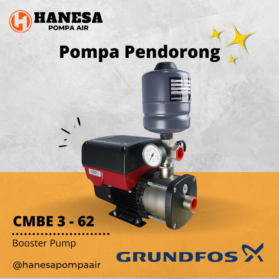 Grundfos CMBE 3-62 Pompa Air Booster Inverter | Lazada Indonesia