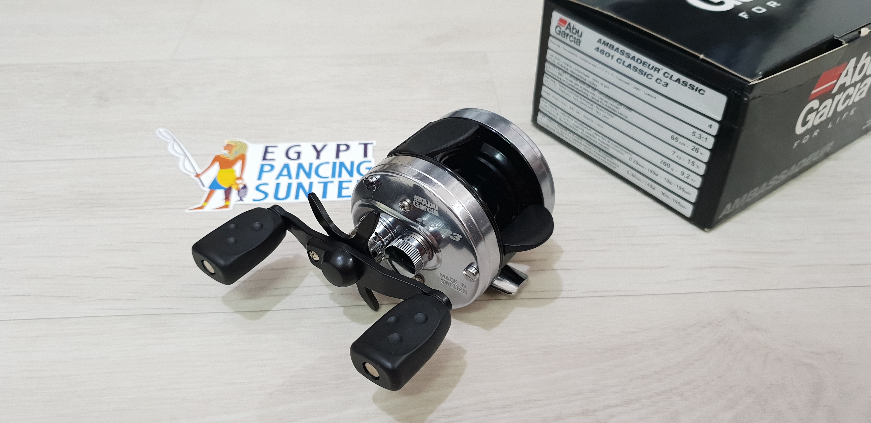 GULUNGAN PANCING ROUND REEL BAIT CASTING ABU GARCIA AMBASSADEUR CLASSIC C3 4601 | Lazada Indonesia