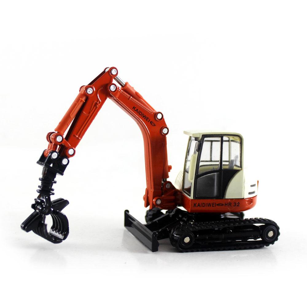 Diecast Miniatur Mainan Metal Alat Berat Compact Excavator | Lazada ...
