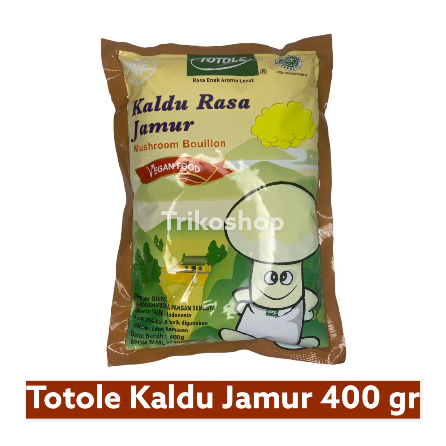 Totole Kaldu Jamur Penyedap Rasa - Vegetarian 400gr Original | Lazada ...
