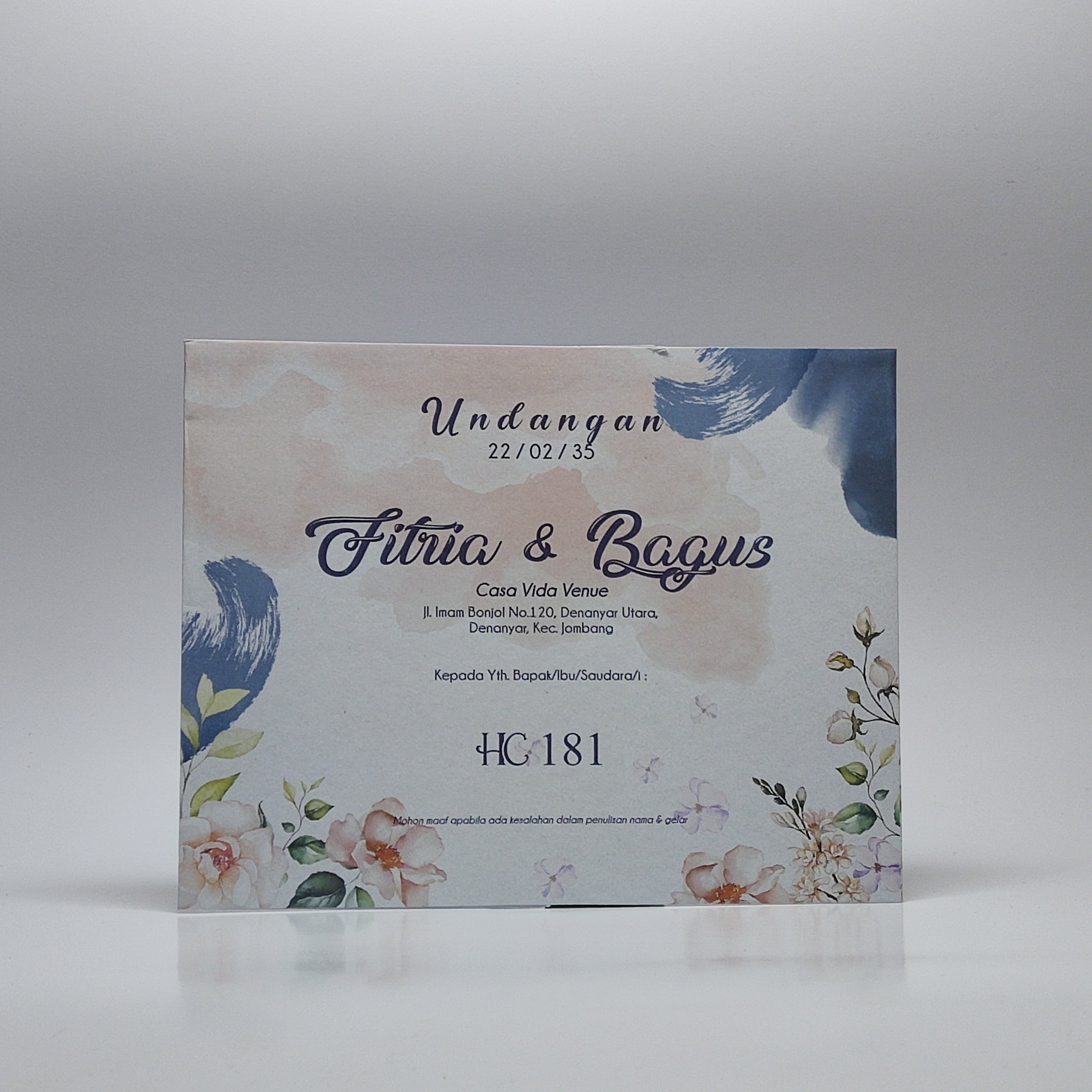 Kertas Blangko Undangan HC 181 Murah (100 Pcs) | Lazada Indonesia