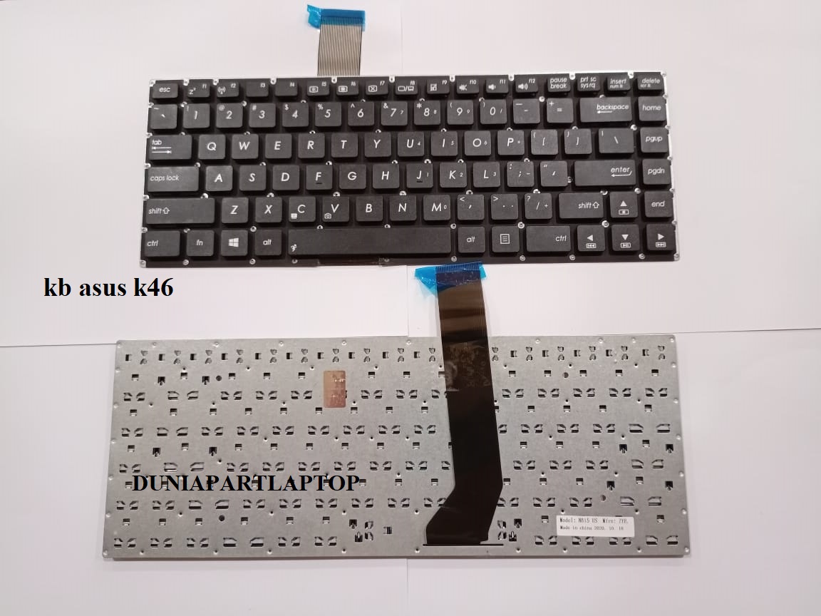 Keyboard Laptop Asus K46 K46C K46CA K46CM K46CB A46 A46C A46CB A46CA ...