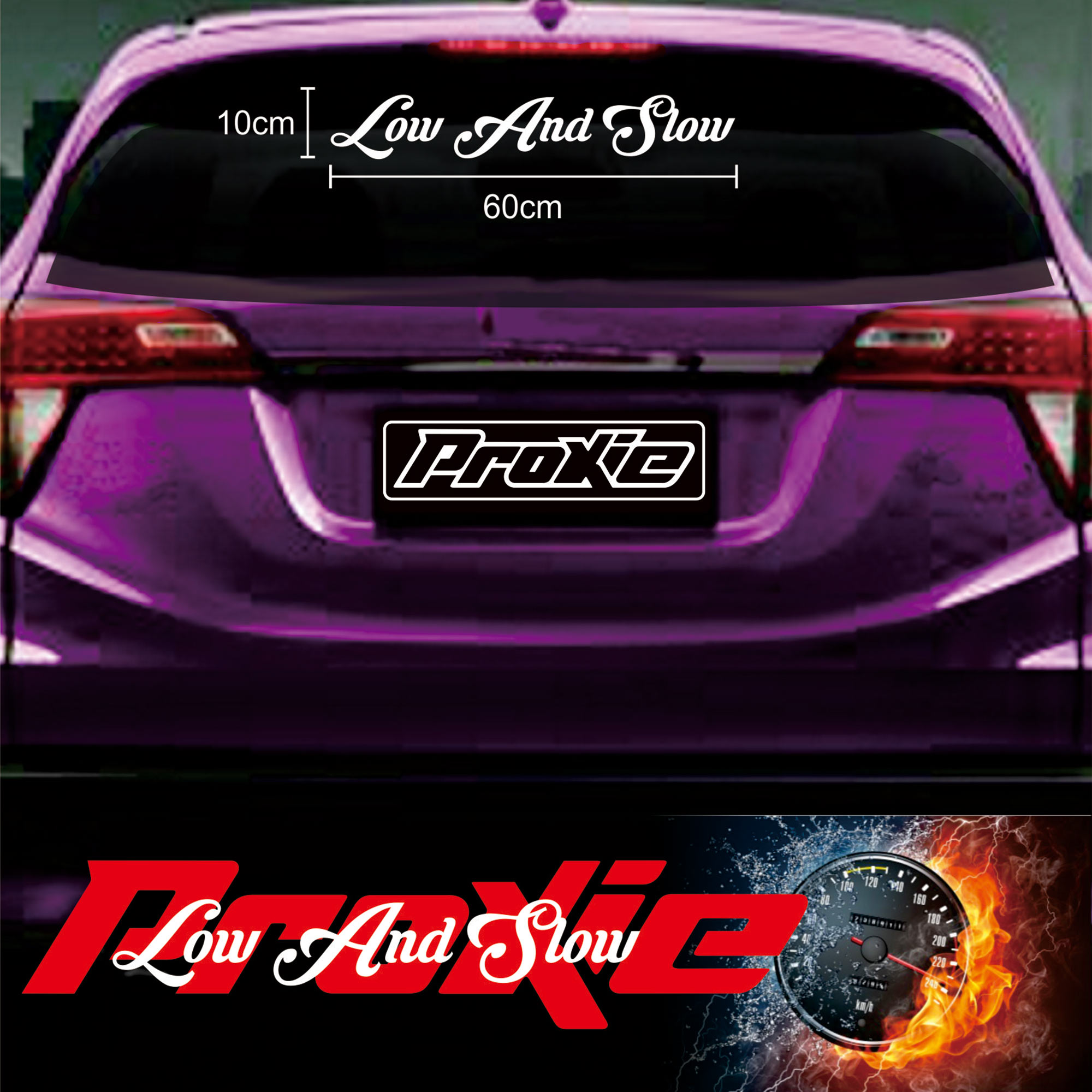 Cutting sticker mobil stiker Low And Slow stiker mobil low and slow ...