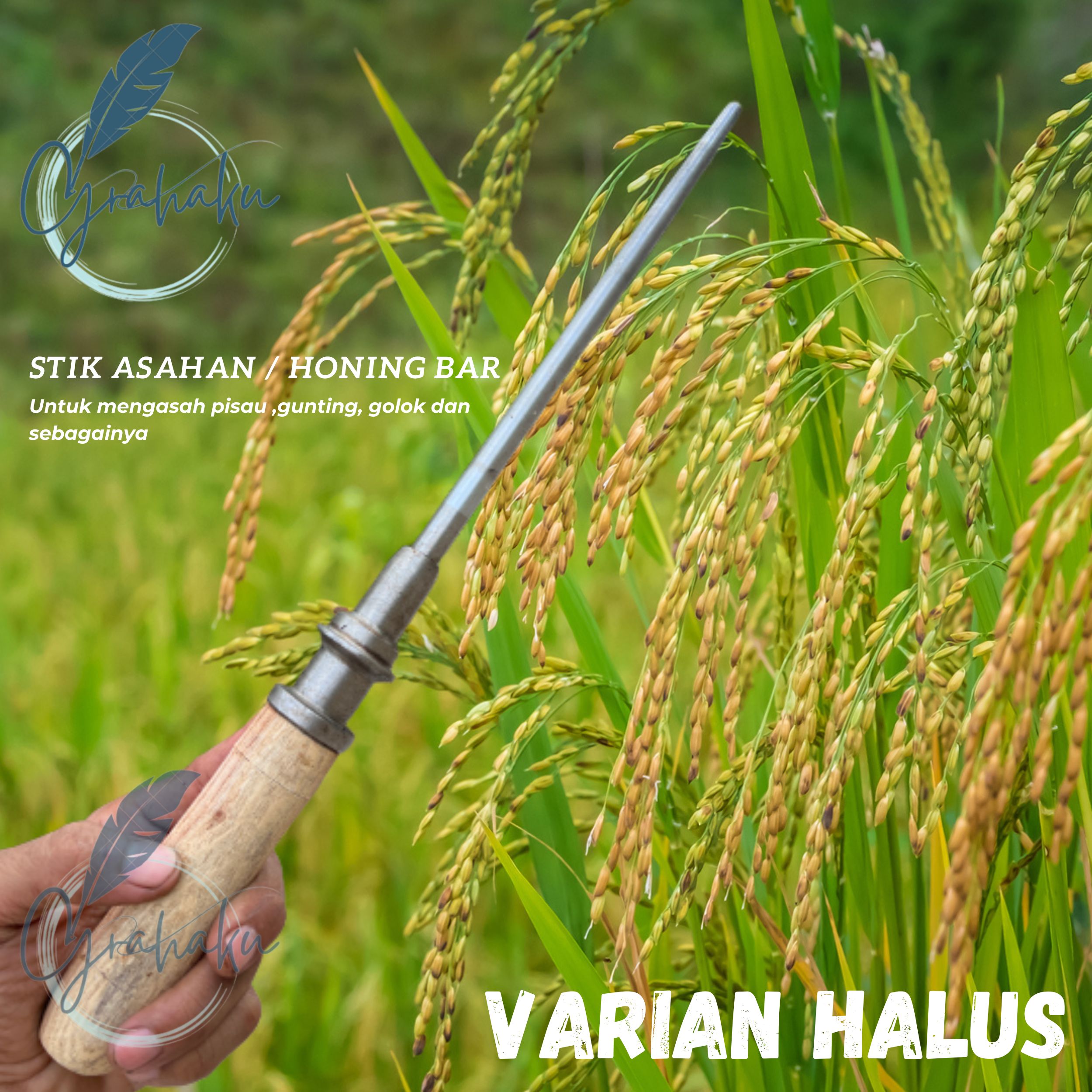 Honing Bar Stik Asahan Model Kasar - Stik Asah Pengasah Pisau Halus ...