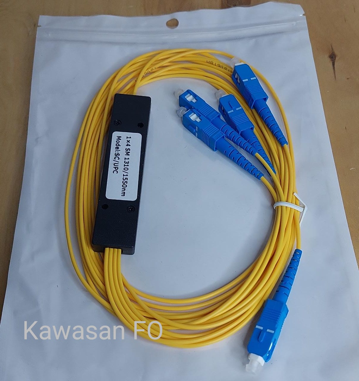 Modular Mini Passive Splitter 1 4 SC UPC / Splitter 1:4 Modular Mini Sc ...