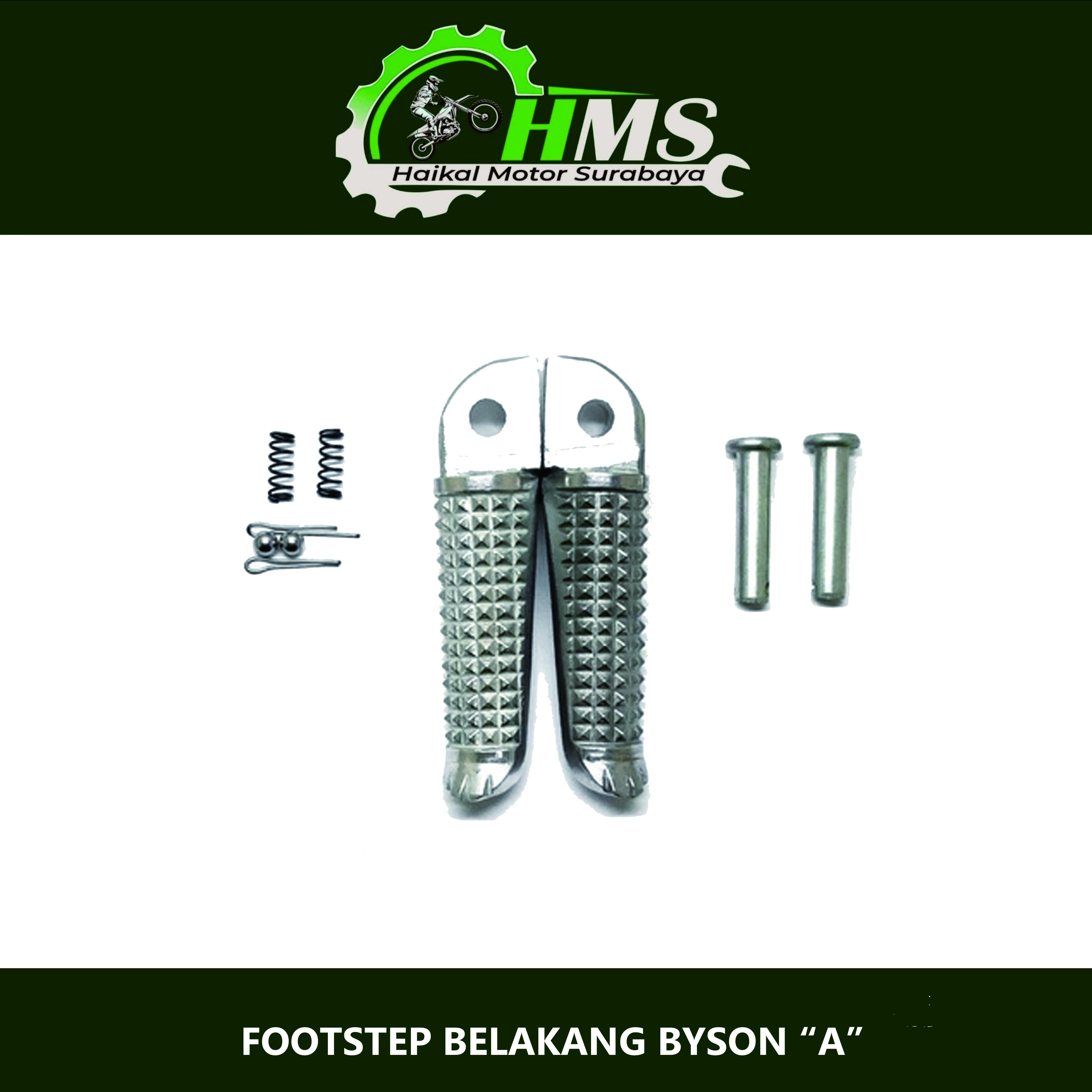 FOOTSTEP BELAKANG BYSON "A" - Fustep Step Barstep Pijakan Kaki Belakang ...
