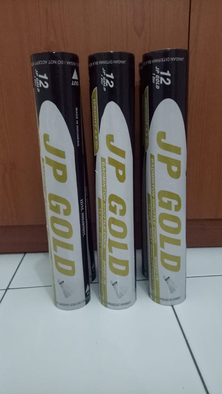 Shuttlecock JP GOLD | JP GOLD | Best Seller | KOK BULUTANGKIS BADMINTON ...
