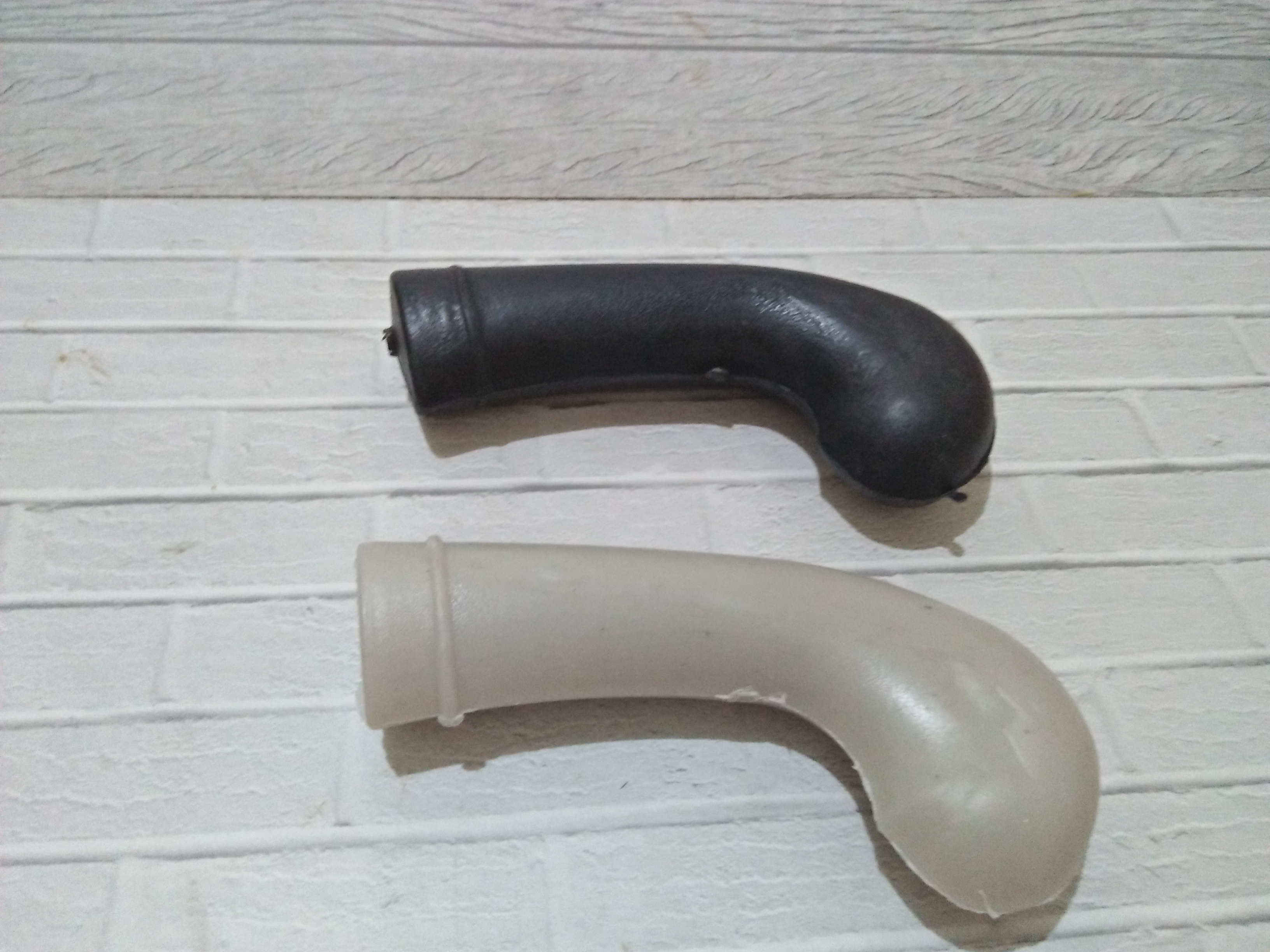 2pcs Gagang golok plastik hitam dan Putih/Gagang arit rumput/gagang ...