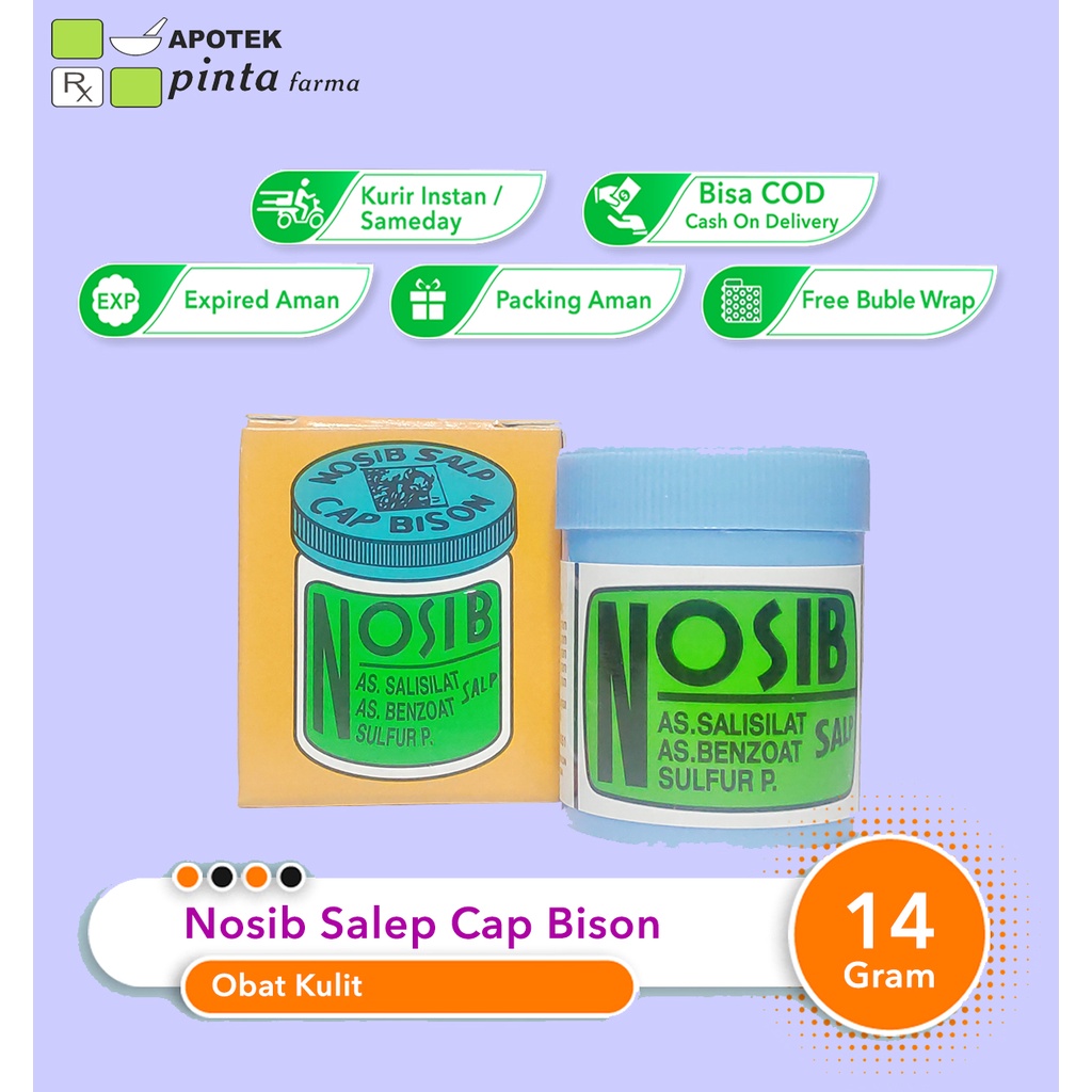 Salep Nosib 14 g Mengatasi Segala Penyakit Kulit | Lazada Indonesia