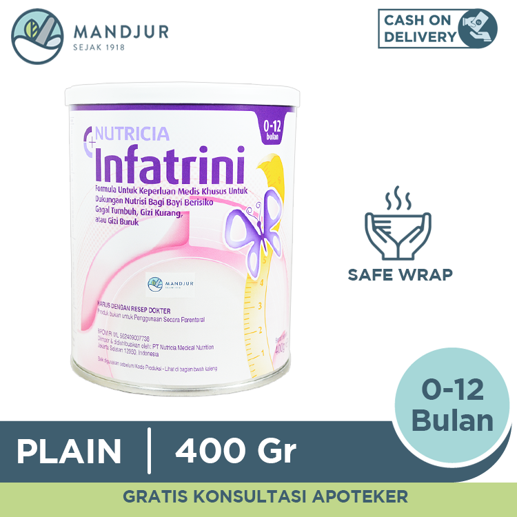 Nutricia Infatrini Powder 400 gram | Lazada Indonesia