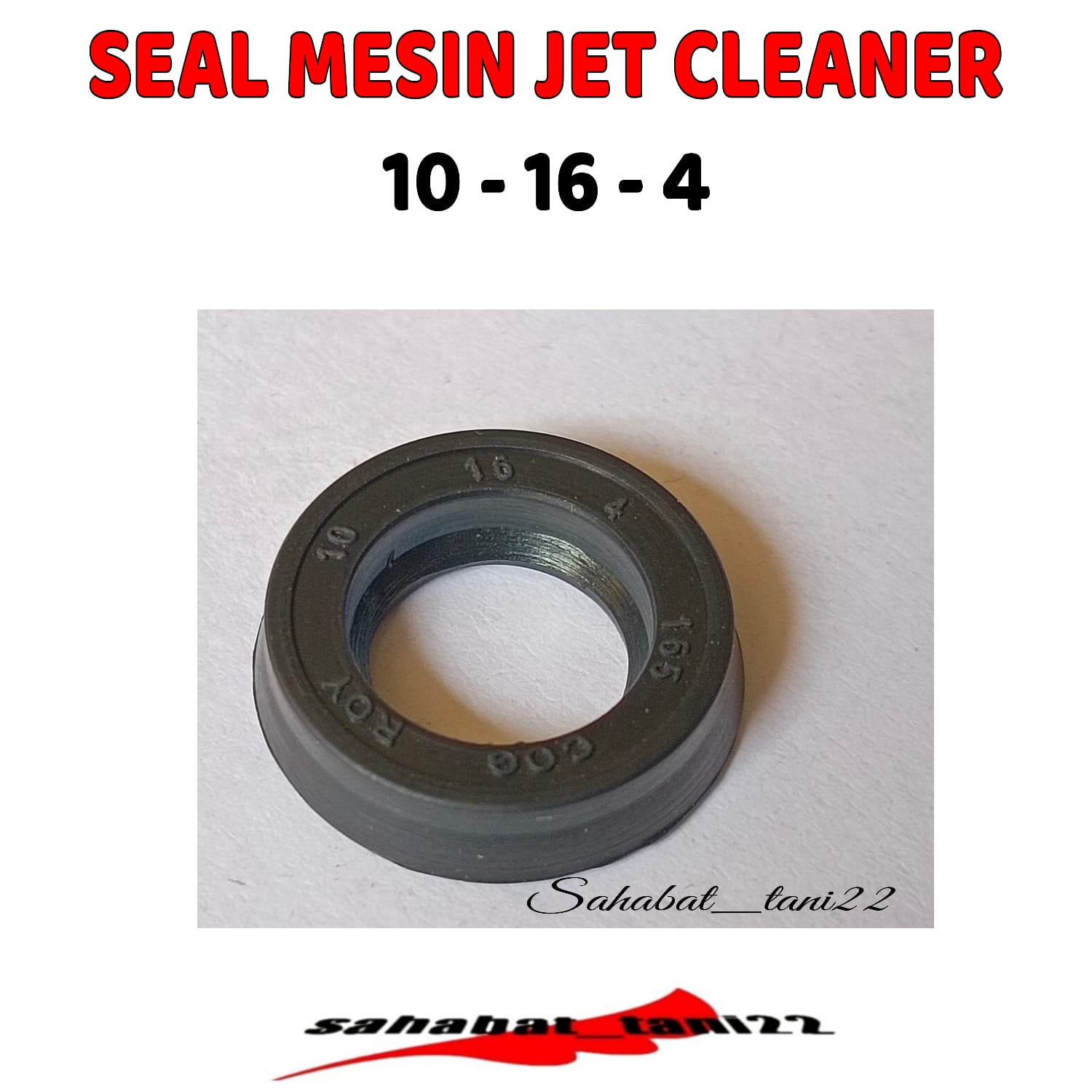 Water seal jet cleaner 10-16-4 seil mesin steam jet cleaner | Lazada ...