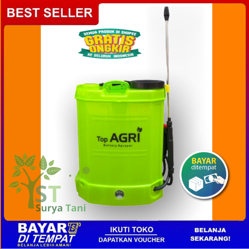 Tangki Sprayer Top Agri Electric 16 liter Original/Tangki Penyemprot ...