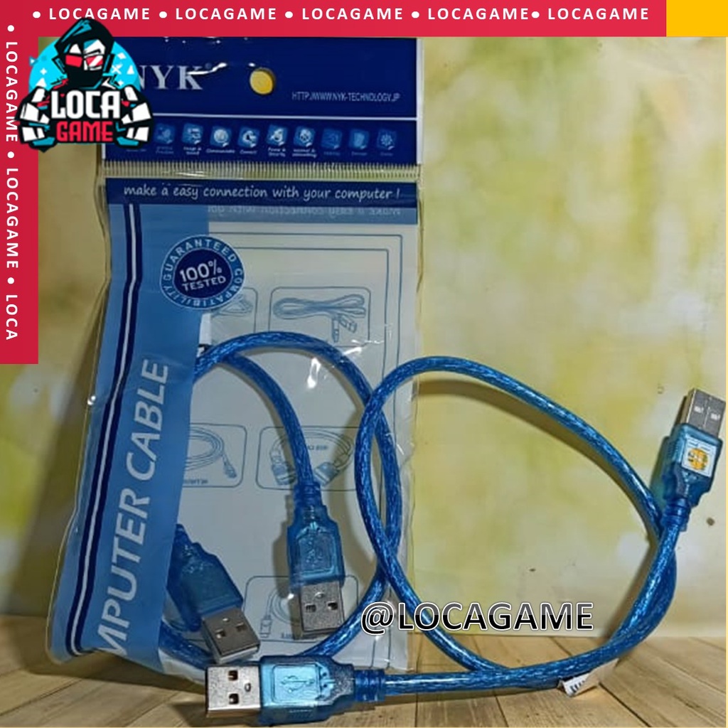 KABEL USB TO USB/ KABEL HARDISK EKSTERNAL | Lazada Indonesia