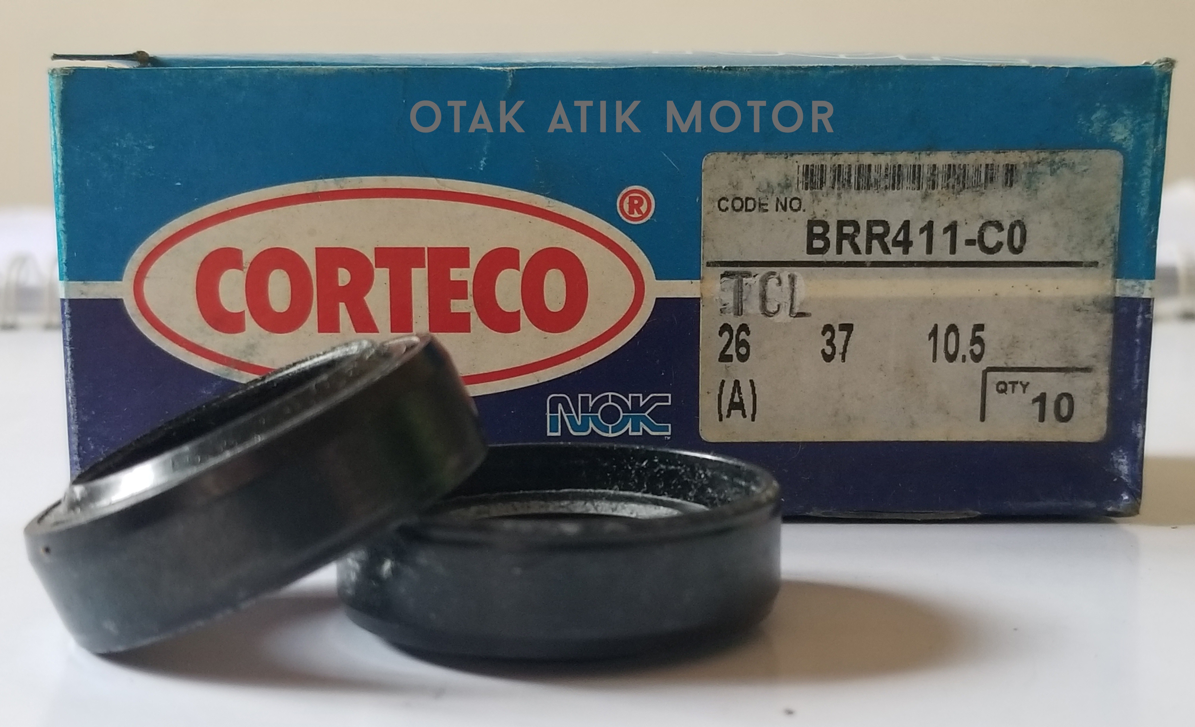 Seal Shock Depan NOK - TCL 26 x 37 x 10.5 atau 12, Alfa / Force-1 ...