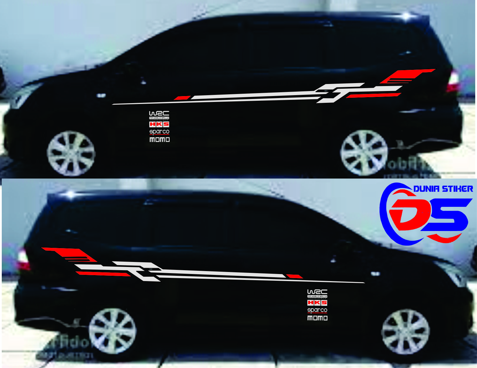 Stiker Cutting Mobil Livina Striping List Wrc Stiker Mobil Nissan Grand ...