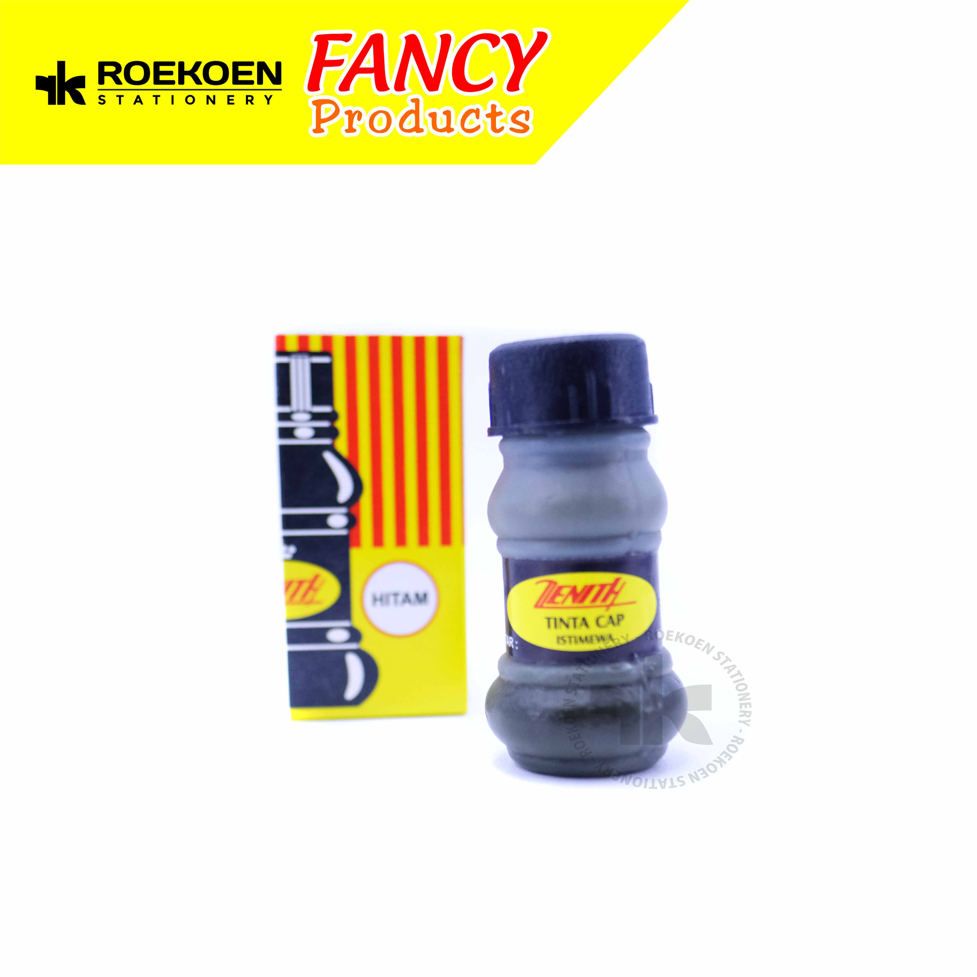 Zenith Tinta Stamp Pad Ink Hitam 30cc | Lazada Indonesia