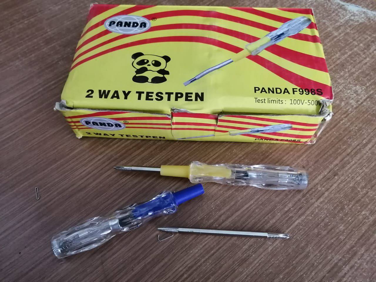 obeng tespen kecil panda bolak balik obeng min obeng plus obeng listrik ...