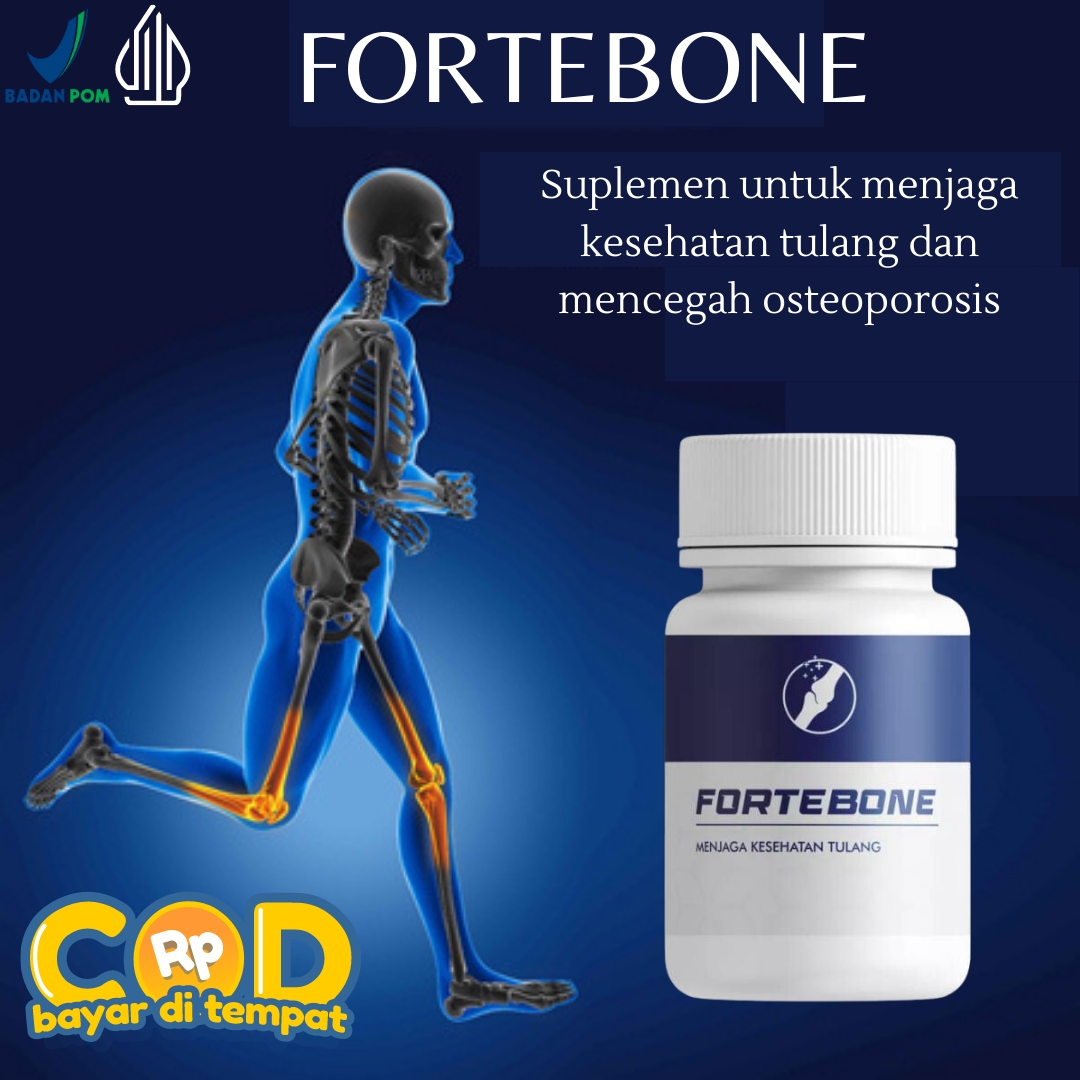 Vitamin Tulang dan Sendi Suplemen Kesehatan Tulang Fortebone Obat ...