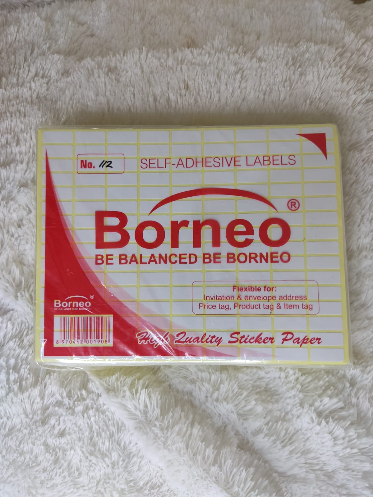 Label Harga BORNEO No. 112 | Lazada Indonesia