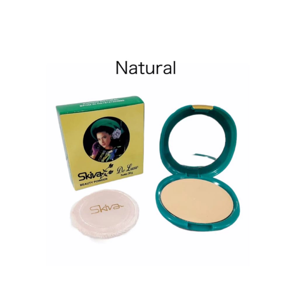 SKIVA DELUXE Compact Powder 20gr / Bedak Padat Legendaris Tahan Lama ...