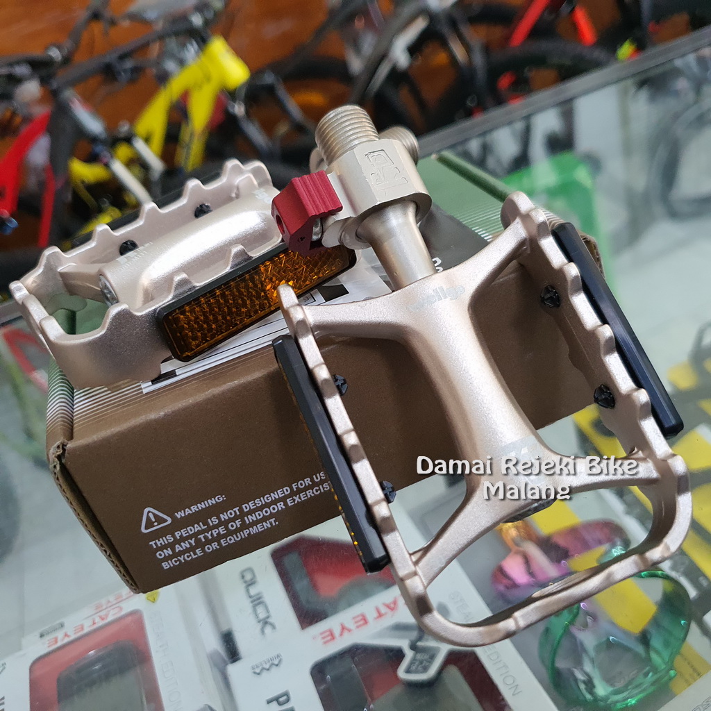 Pedal QR Wellgo QRD-M111 quick release | Lazada Indonesia