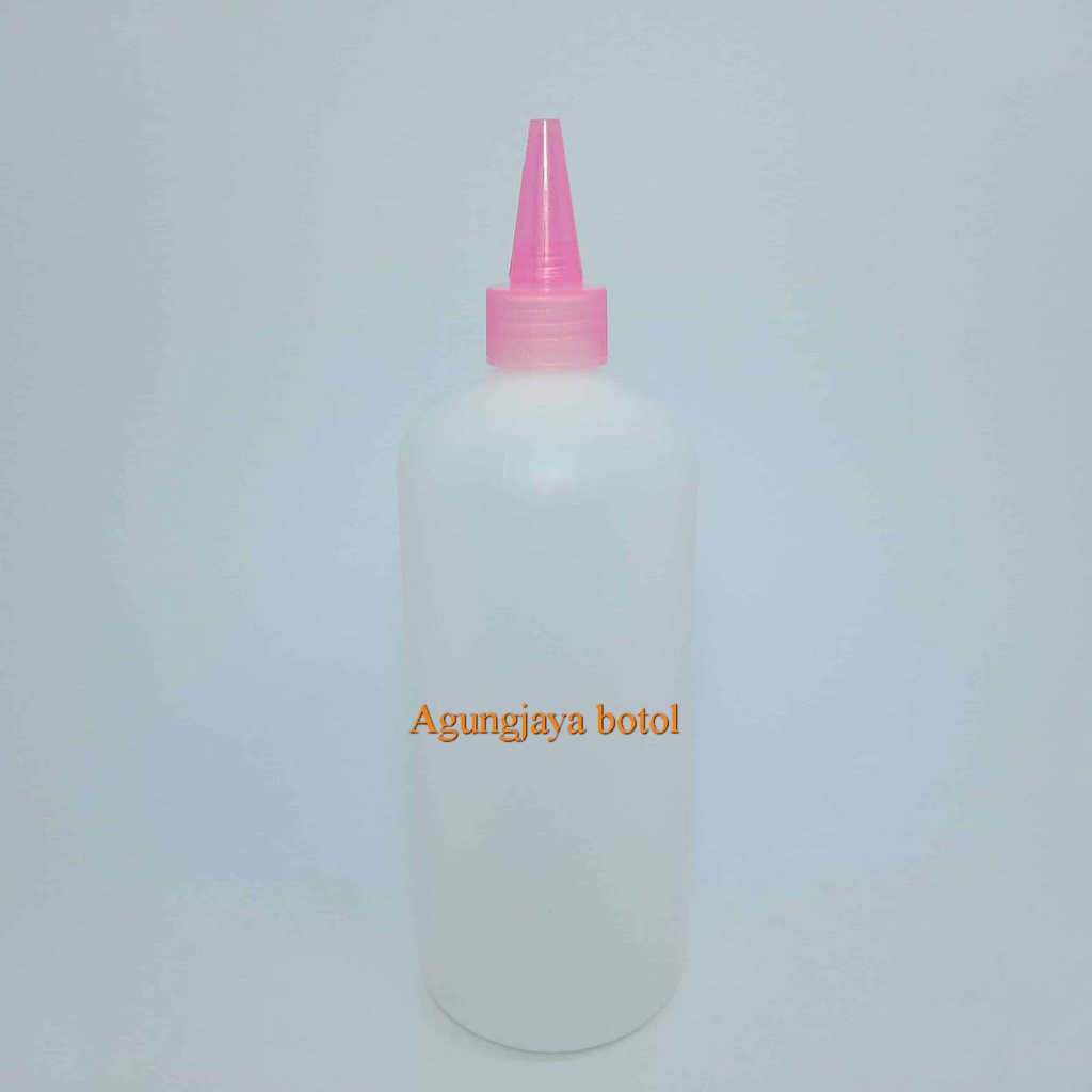 Botol 500 Ml Handsoap Natural Hdpe Tutup Kerucut / Botol Plastik ...