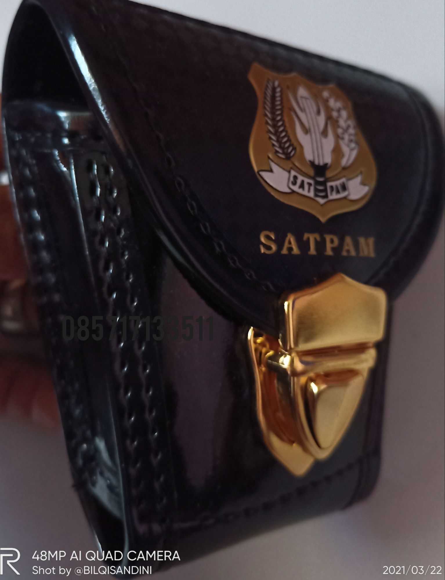 kotak borgol satpam/tempat borgol satpam kulit sintetis | Lazada Indonesia