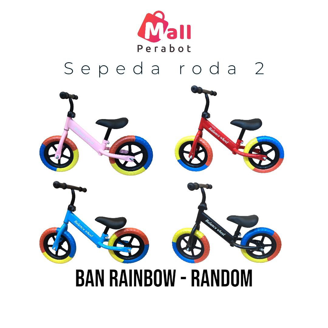Mall Perabot | Balance Bike Push Bike | Sepeda Anak 2 Roda Tanpa Pedal ...