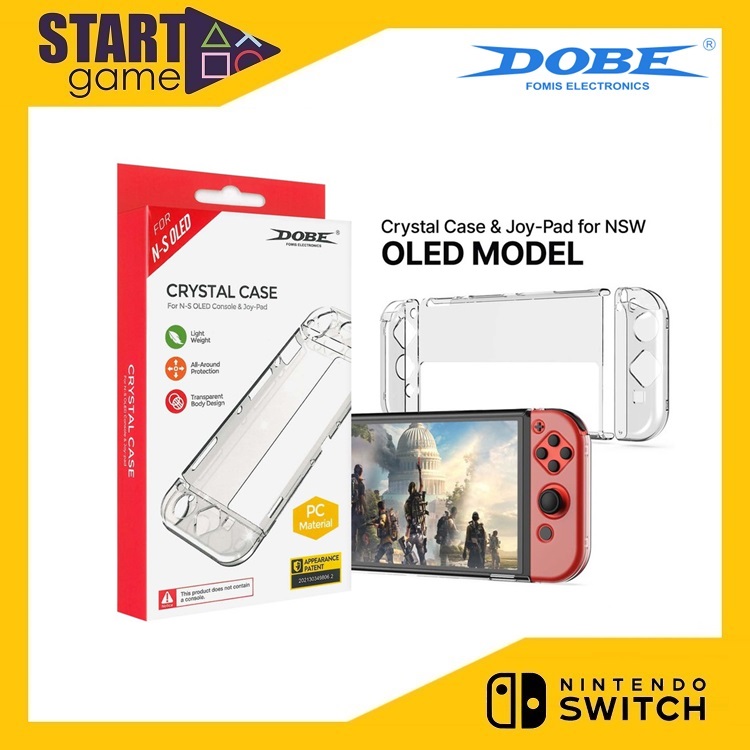DOBE Nintendo Switch OLED Crystal Case | Lazada Indonesia