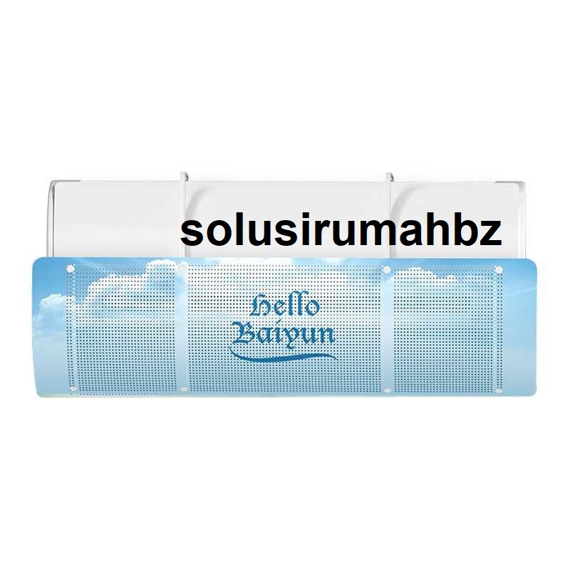 TUTUP PELINDUNG ANGIN AC AIR CONDITIONER plastik penutup air ...