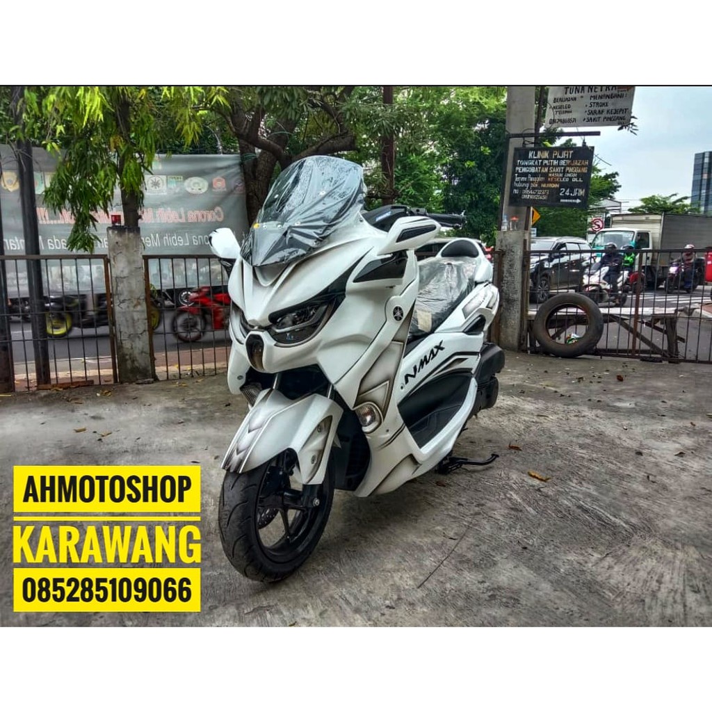PAKET FULLBODY NEW YAMAHA NMAX 2020 PREDATOR WARNA PUTIH | Lazada Indonesia