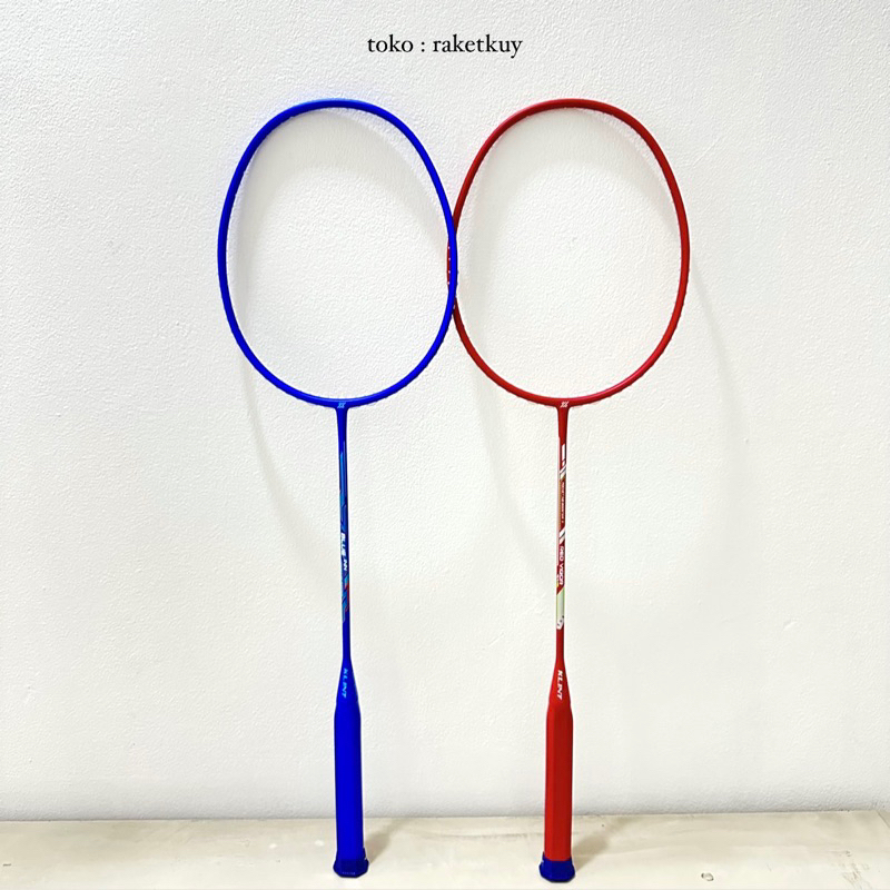 Raket Badminton KLINT BLACK RED BLUE Full Carbon Original Bonus Senar ...