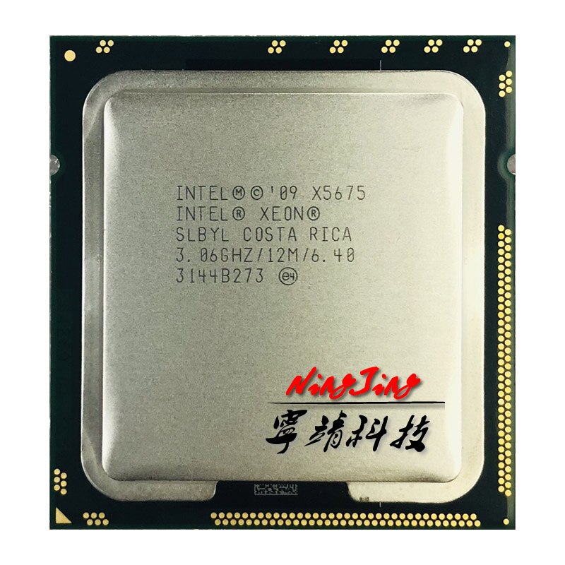 Intel xeon x5675 3.0 ghz processador cpu de seis núcleos 12m 95w lga ...