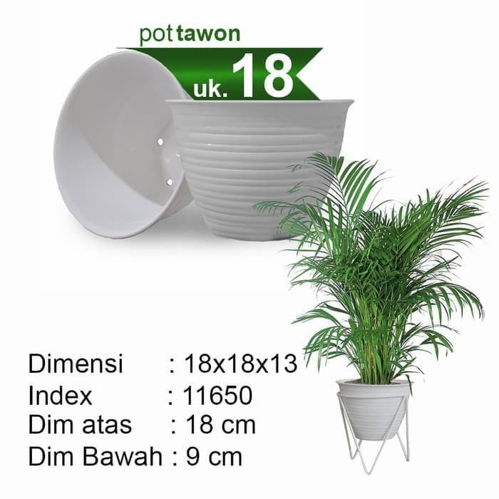 Dudukan Pot Bunga Besi Tawon Ukuran Diameter 18 cm | Lazada Indonesia