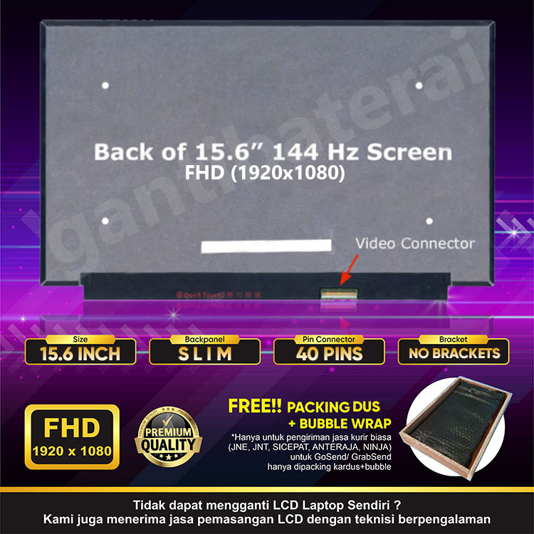 LED LCD Asus Tuf Gaming A15 FA507 FA507R FA507RC FA507RE 144Hz | Lazada ...