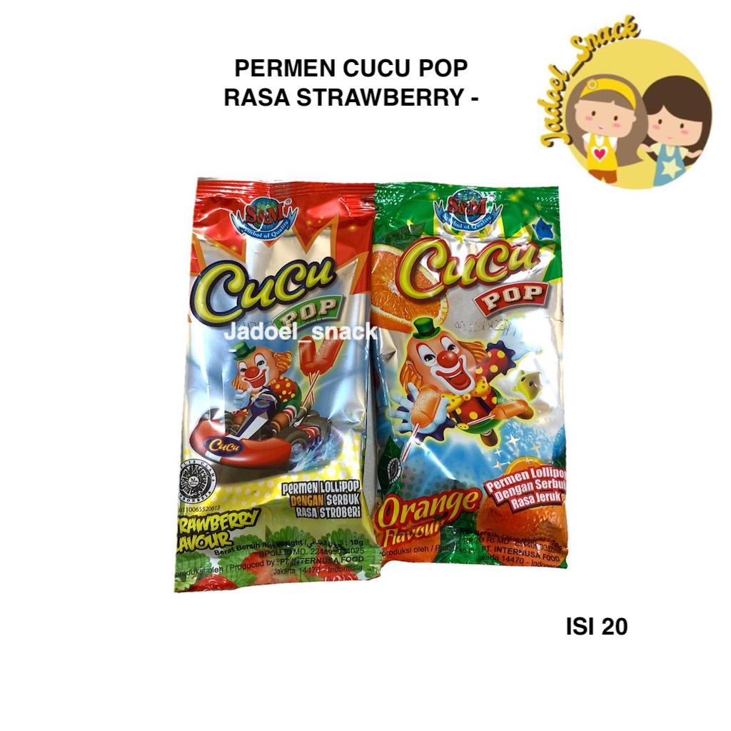 Permen Cucu Pop serbuk Lolipop 20 pc by jadoelsnack | Lazada Indonesia