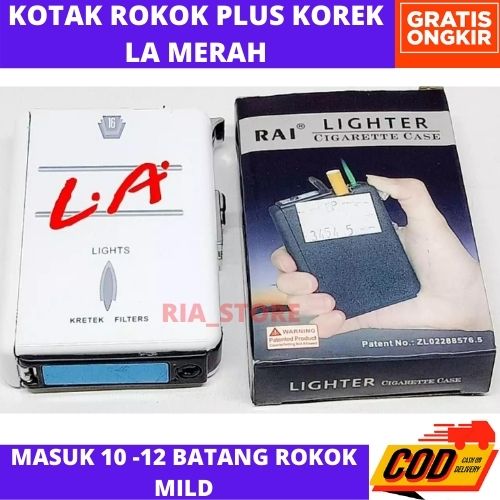 KOTAK ROKOK PLUS KOREK API BRAND ROKOK MILD AVOLUTION / Kotak Roko Unik ...