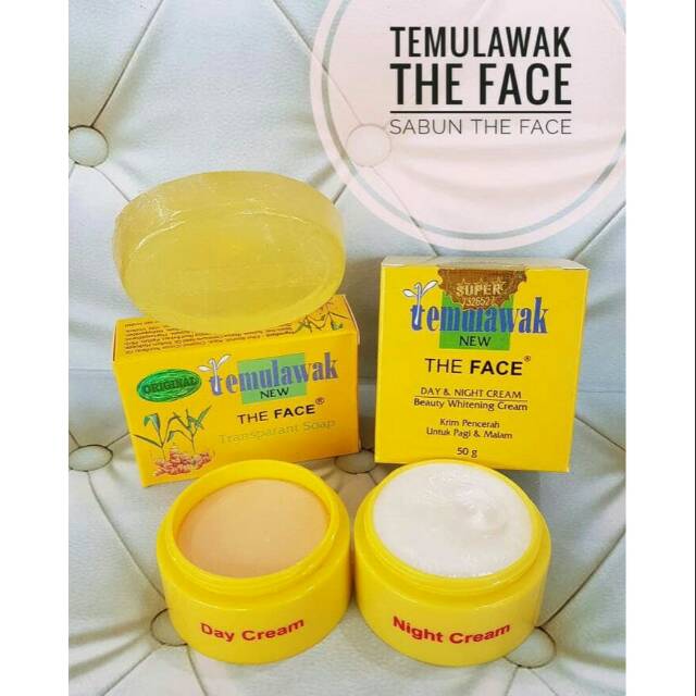 Paket Cream Temulawak The Face 3In1 100% ASLI Original BPOM - Cream ...