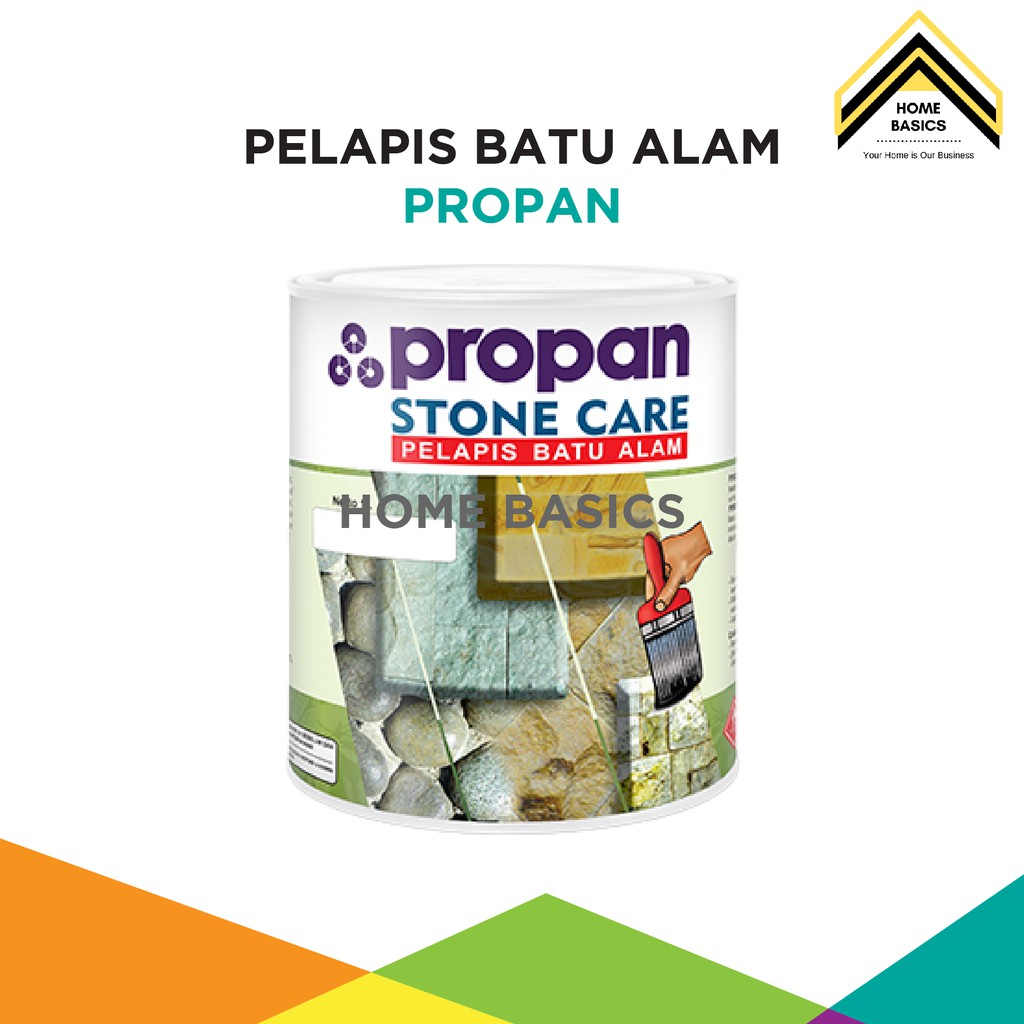 Cat Batu Alam Propan Gloss / Pelapis Batu Alam Bening / Stone Care ...