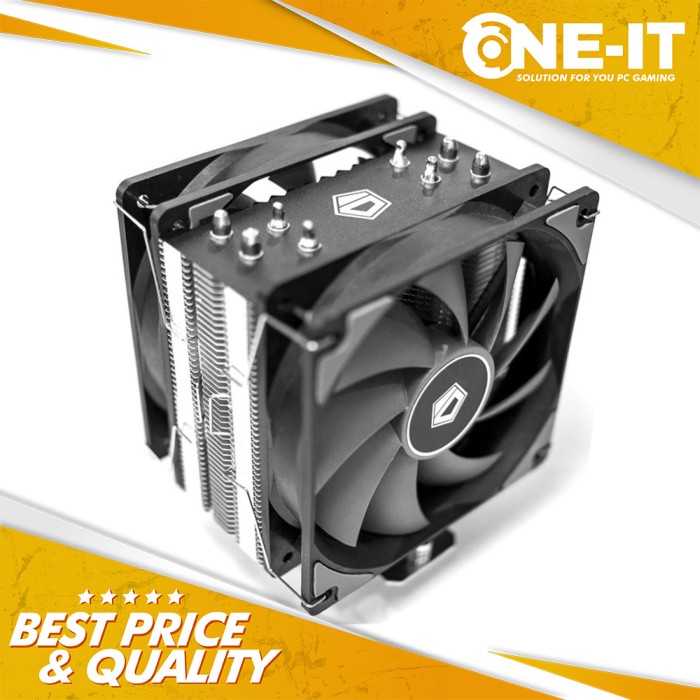 ID-COOLING SE-224-XT BASIC CPU Cooler Intel AMD 2 Fan | Lazada Indonesia