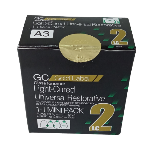 Lem GC Fuji Ortho 2 Minipack Glass Ionomer Gold Label Light Curing ...