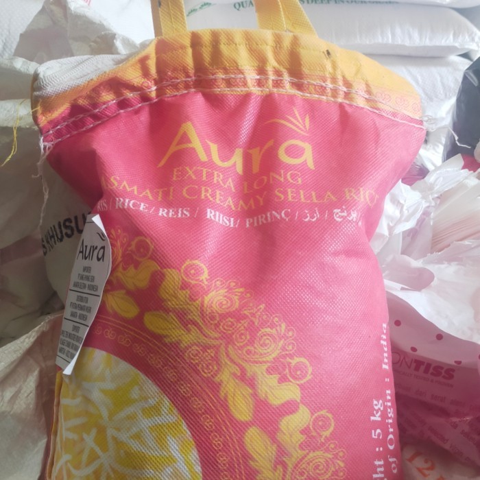 Beras Basmati AURA EXTRA LONG Basmati rice 1 KG repack | Lazada Indonesia