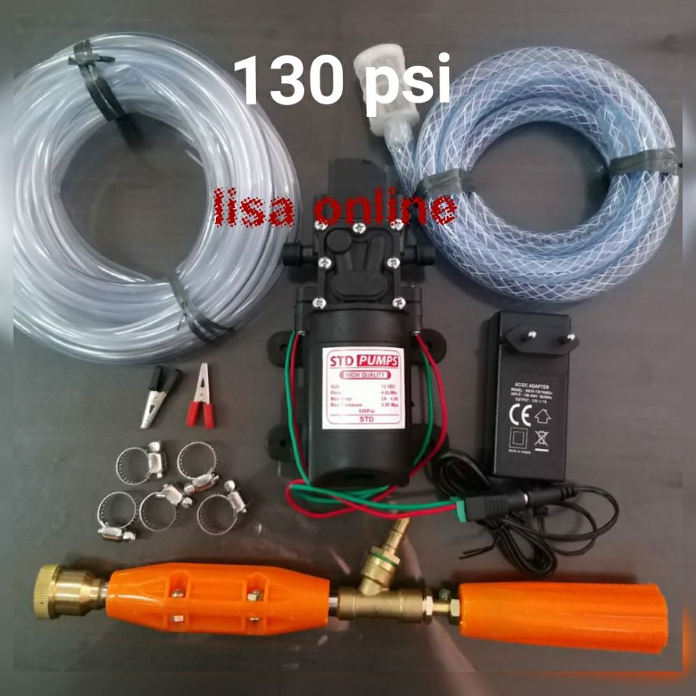 alat cuci steam mini 130 psi steamer AC/DC siap pakai | Lazada Indonesia