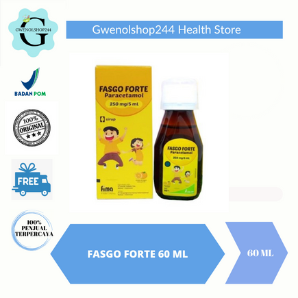 Fasgo Forte 60 ml Pereda Demam Sakit Gigi | Lazada Indonesia