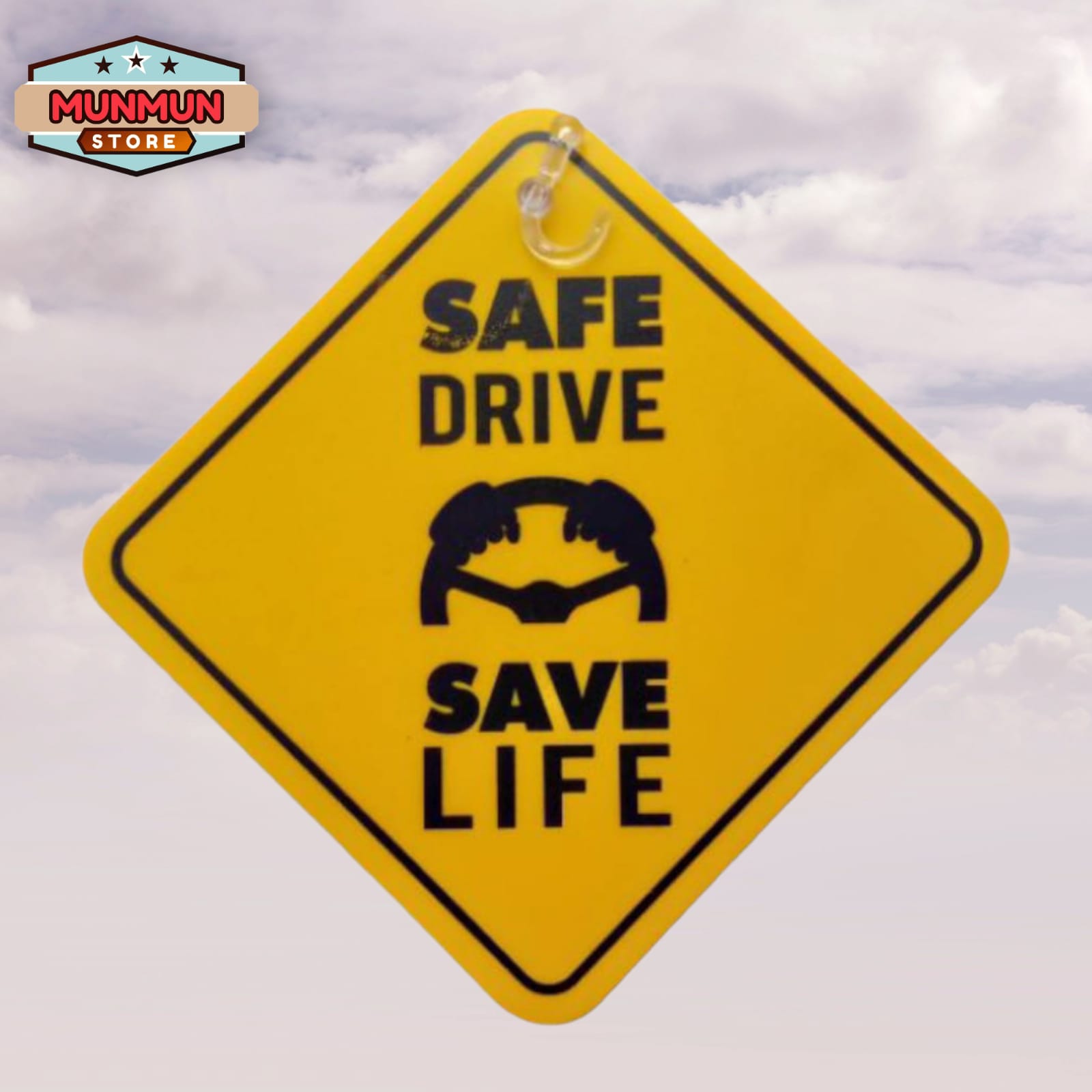 Signage PVC " Safe Drive Save Life " | Papan Tanda | Lazada Indonesia