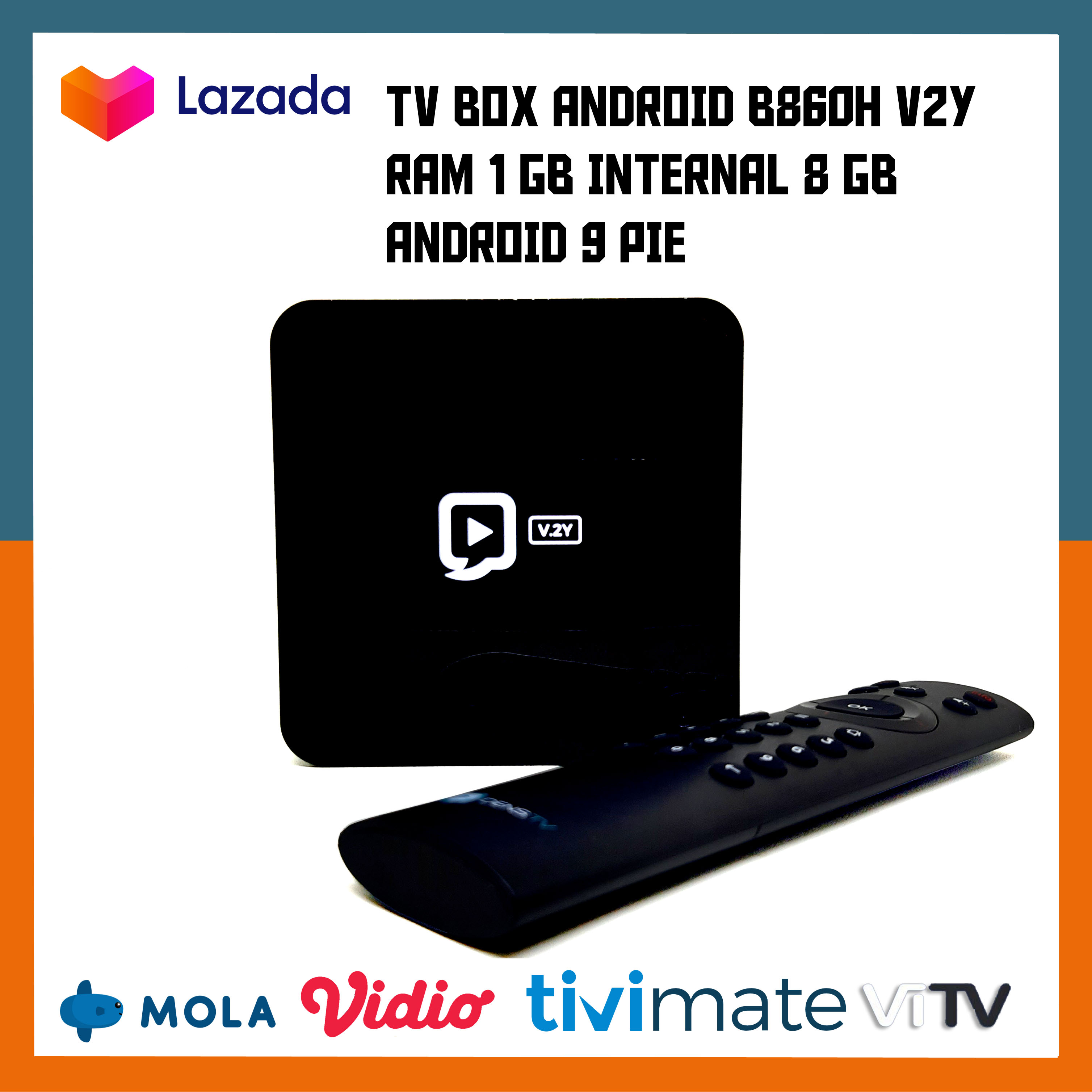 STB ANDROID TV BOX ZTE B860H V2Y RAM 1GB/8GB ANDROID 9 ROOT & UNLOCK | Lazada Indonesia