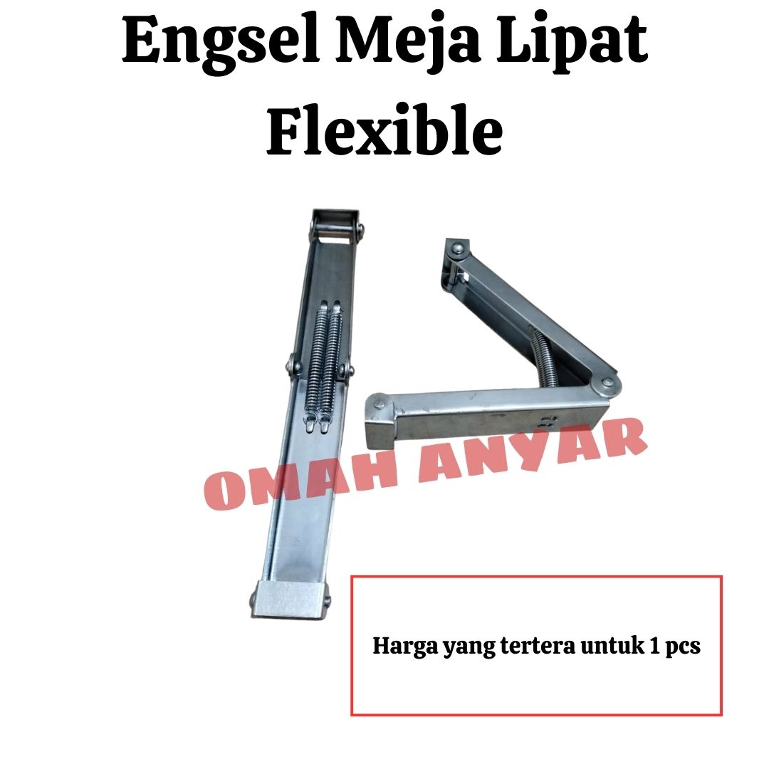 Engsel Besi Meja Lipat Flexible Fleksibel 26cm | Lazada Indonesia