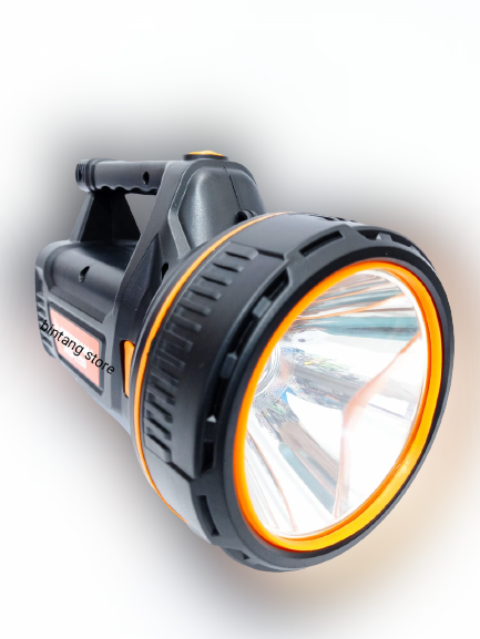 Senter LED 30 Watt Super Terang + Power Bank - Senter Cas Rechargeable ...