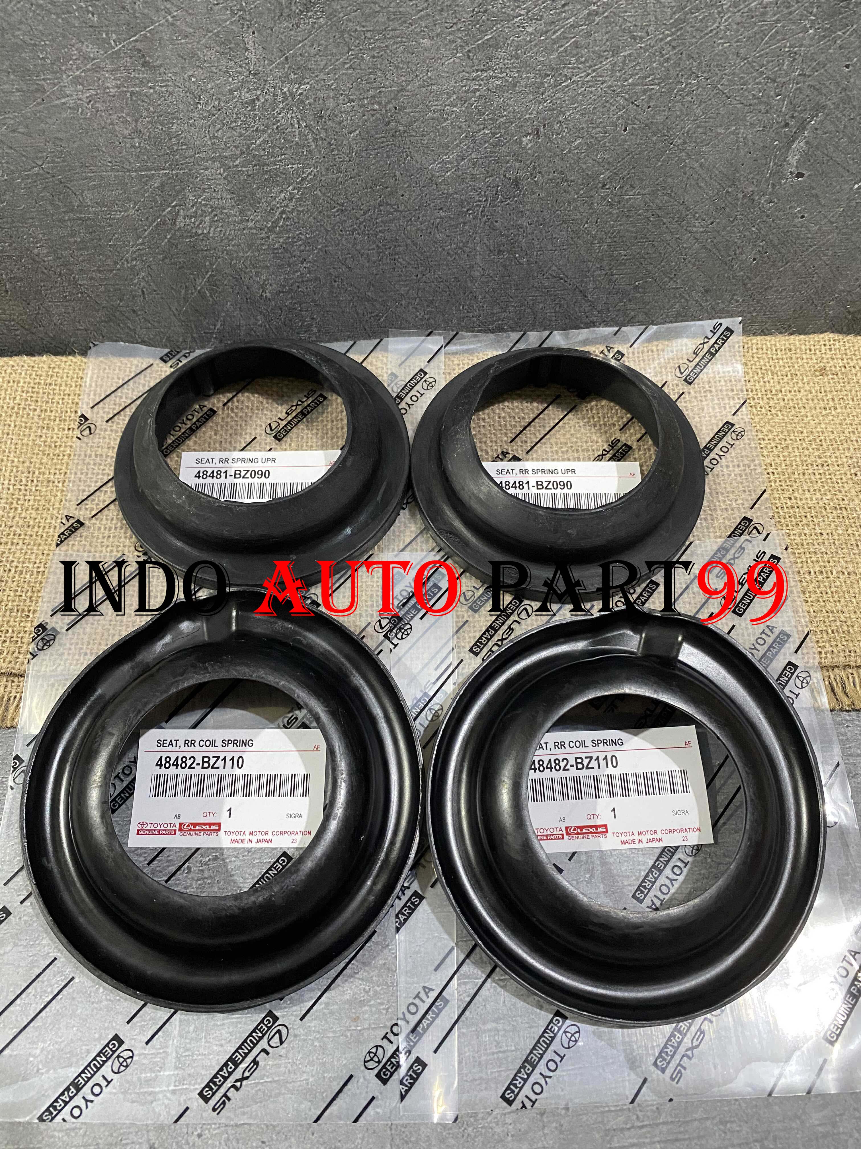 Karet Tatakan Per Keong Set Belakang Atas Bawah Calya Sigra - 1SET ...