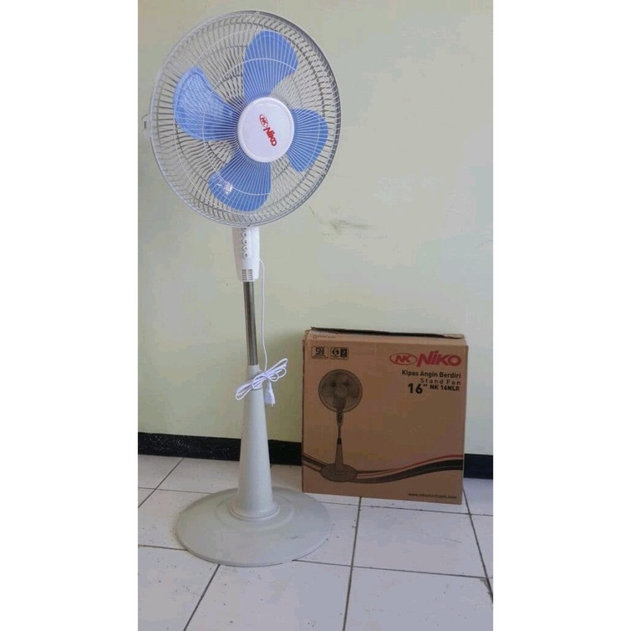 STAND FAN NIKO KAKI BULAT NLR 16 INCH | Lazada Indonesia